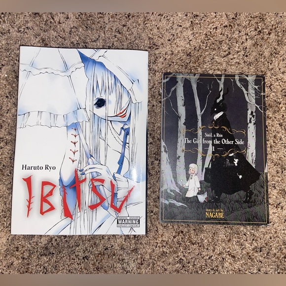 Other | Lot Of 2 Horror Manga Books Ibitsu And The Girl From The Other ...